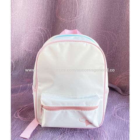 Buy Wholesale China Wholesale High Quality Embroidered White Schoolbag ...