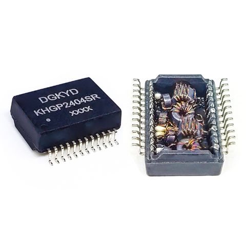 Buy Wholesale China Khgp2404sr 1000base-tx Gigabit Network Transformer ...