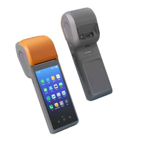 Q6 Portable 5.5 Inch Android Mobile 4g Pos With Built-in Printer ...