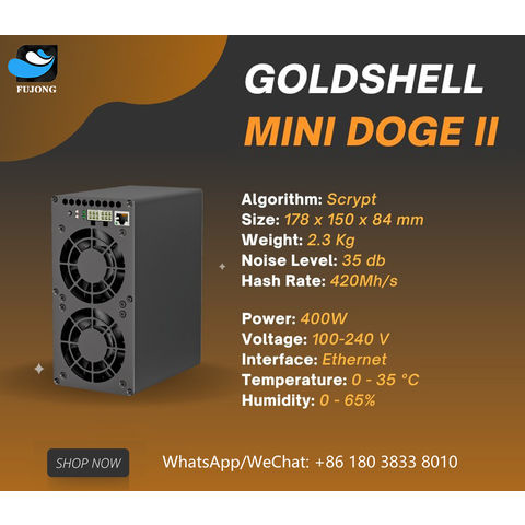 Buy Wholesale China Brand New Goldshell Mini Doge Ii Two Models 335mh ...