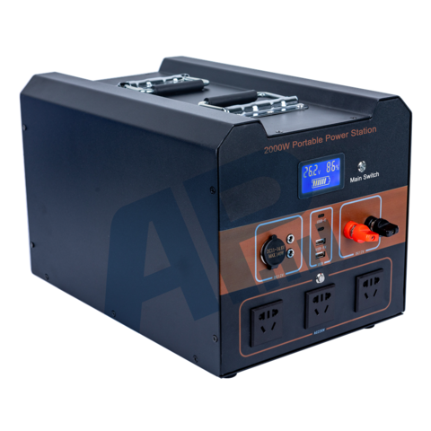 Buy Wholesale China Outdoor Indoor Portable Power Supply 2000w 25.6v ...