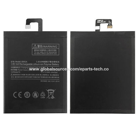 Buy Wholesale China Oem Brand Mi Battery Bm3a Note 3 Battery For Xiaomi ...