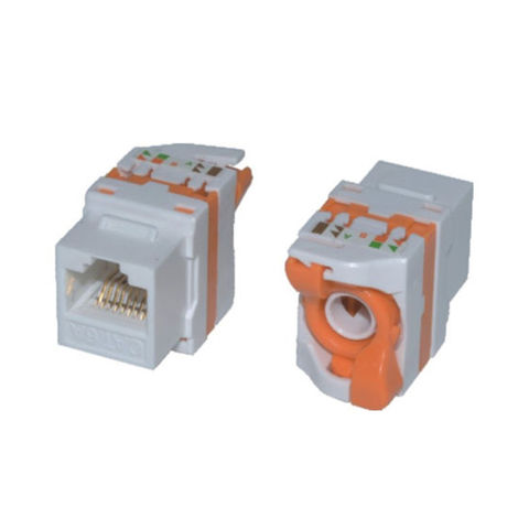 Buy Wholesale China Utp Cat6a Keystone Jack Toolless Type 180degree ...