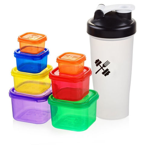 Buy Wholesale China Portion Control Diet Container Set Labeled Portion ...
