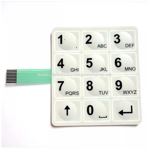 Buy Wholesale China Custom Front Panel Metal Dome Graphic Overlay ...