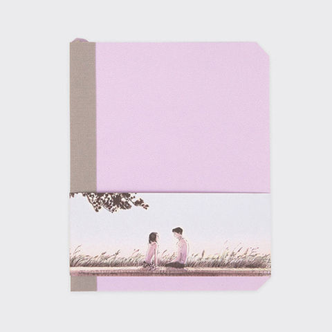 Buy Wholesale China Labon Fabric Cover 4 Month Undated Monthly Notebook ...