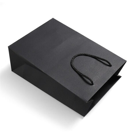 Buy Wholesale China Custom Craft Paper Bag Handle Rope Paper Tote Paper ...