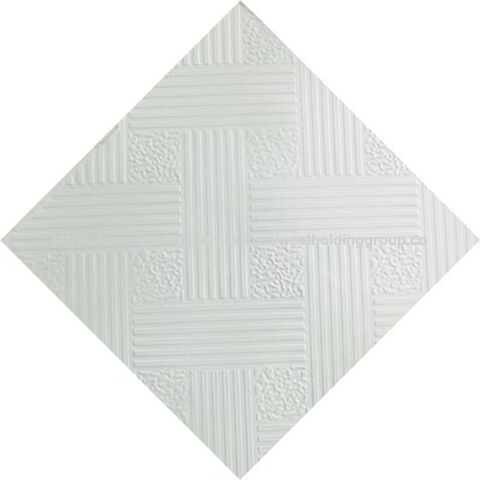 Buy China Wholesale Angola Factory Offer 595 X 595mm Pvc Gypsum Ceiling ...