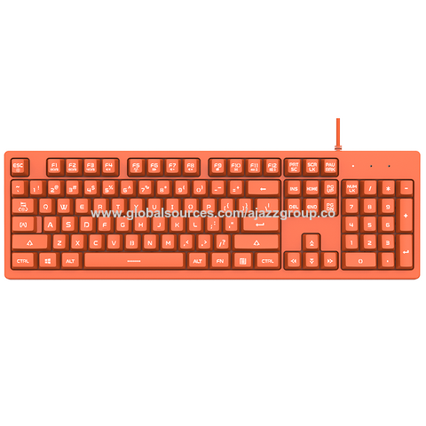 Buy China Wholesale Ajazz Oem 104 Keys Ergonomic Usb Standard Quiet ...