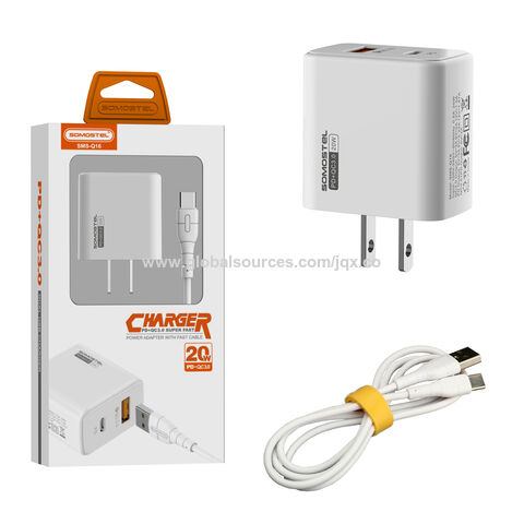 Buy Wholesale China Somostel Wholesale Phone Charger Q16 Qc3.0+pd Fast ...