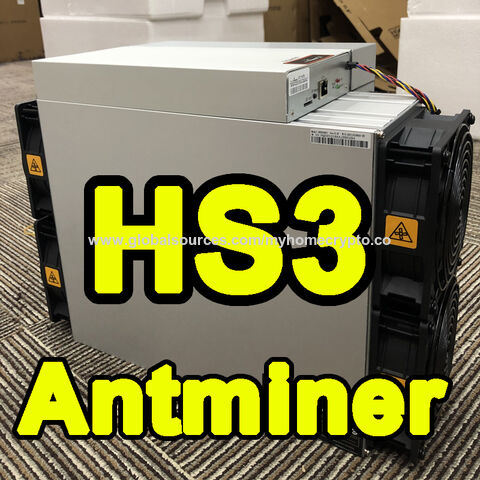 Buy Wholesale China Wholesale Antminer Hs3 Best Hns Miner Hs3 9t In Stock Bitmain Antminer Hs3 ...