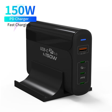Buy Wholesale China 150w Gan Charger 4 Port 3c1a Multiple Usb Charger ...