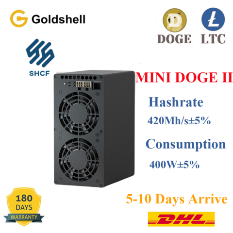 Buy Wholesale China New 2pcs Goldshell Mini Doge Ii Miner With Wifi ...