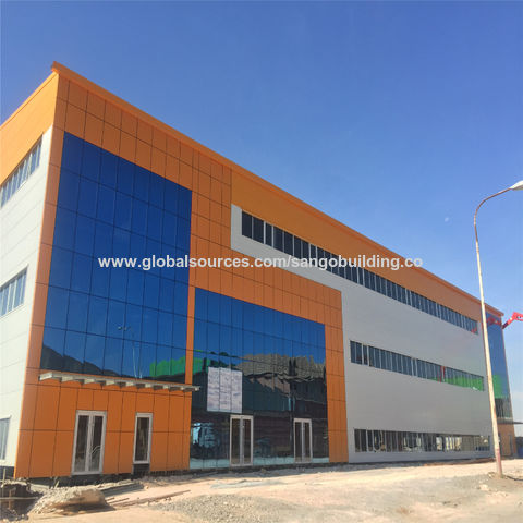 Buy Wholesale China Factory Workshop Building Two Story Steel Structure ...