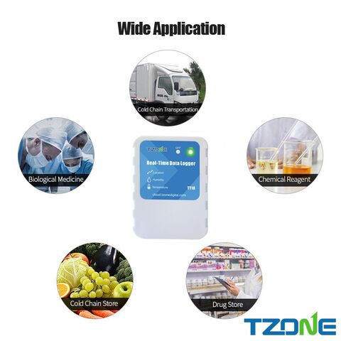 Buy Wholesale China Vehicle Temperature Humididty Alarm Logger For Cold ...