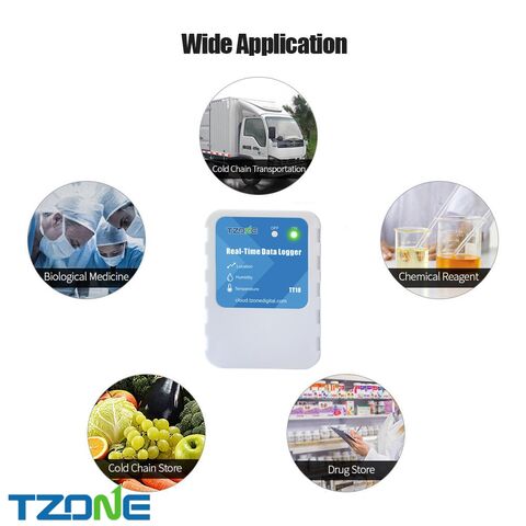 Buy Wholesale China Cold Chain Container Temperature Humidity Monitor ...