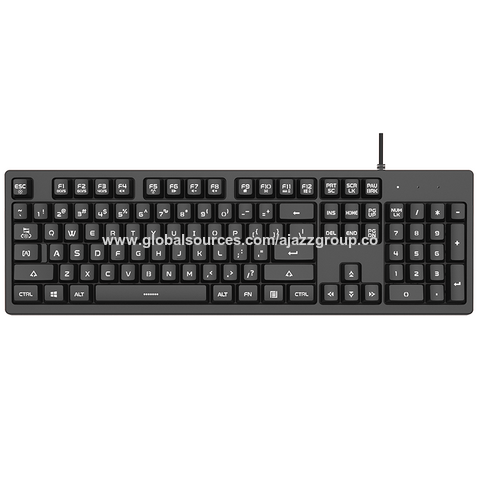 Buy Wholesale China Oem 104 Keys Ergonomic Usb Standard Quiet ...