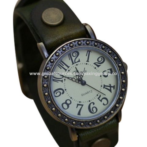 Buy Wholesale China New Fashion Many Colors Cheap Retro Leather Watches ...
