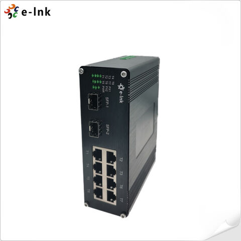 Buy Wholesale China Wholesale Industrial 8-port 10/100/1000t 802.3at Poe + 2-port 1000base-x ...
