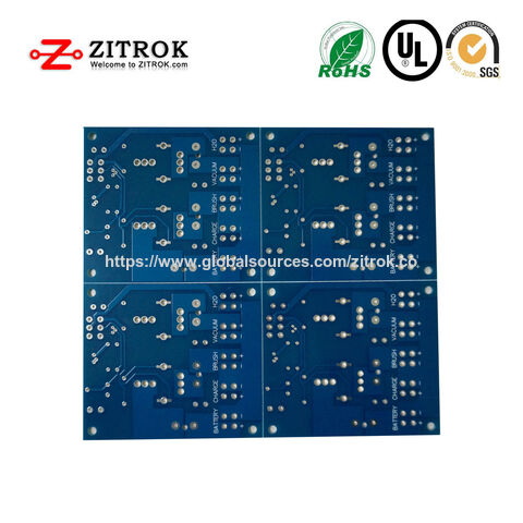 Buy Wholesale China Blue Soldermask 52um Copper 4layer Pcb Circuit ...