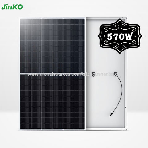 Buy Wholesale China High Power Jinko Solar Mbb Mono Half Cell 11bb Solar Panel 570w 144 Cells Pv ...