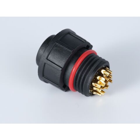 M18 Terminal Insert 14pin Circular Code Male And Female Connector ...