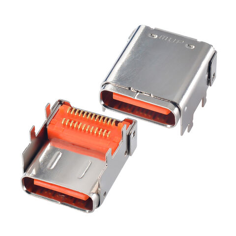 Buy Wholesale China 24pin Female Dual-row Smt Receptacle Usb 3.1 C ...