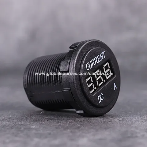 Buy Wholesale China Damavo Ym1169 Dc Digital Ammeter Boat Marine Red ...