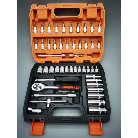 Buy Wholesale China 1/4inch Drive 6-point Socket And Ratchet Set ...