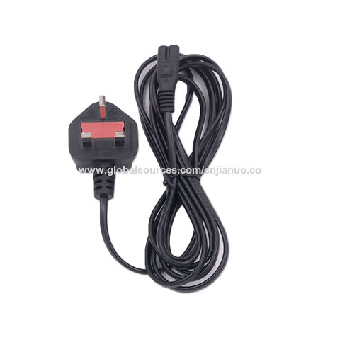 Buy Wholesale China Bs 1363 Fused Uk Plug To Figure 8 Iec C7 Connector ...