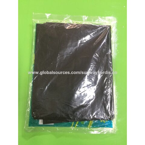 Buy Wholesale China Individual Fold Custom Jumbo Black Plastic Garbage ...