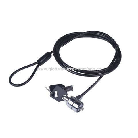 Buy Wholesale China Wholesale Key Style Laptop Lock Computer Steel Wire ...