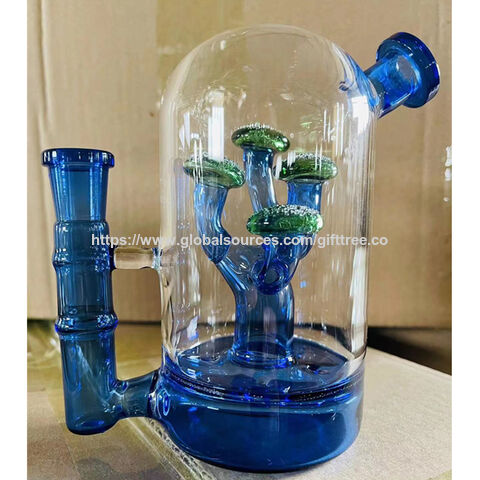 Buy Wholesale China New Hand Blown Tree Plant Perc Glass Bong Glass ...