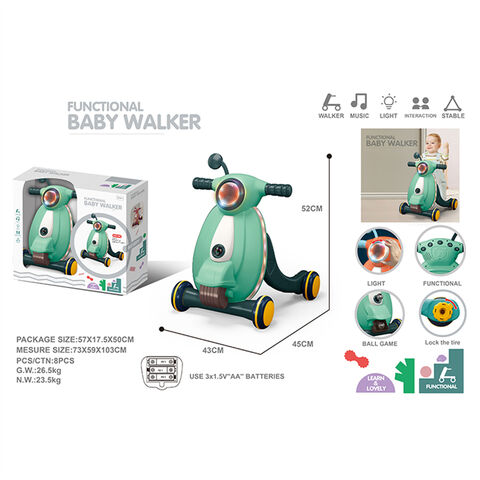 Buy Wholesale China Kids Walking Learning Toy Multifunctional Plastic ...