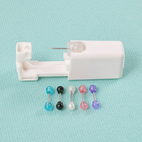 Buy Wholesale China Disposable Self Ear Piercing Cartilage Tragus Gun ...