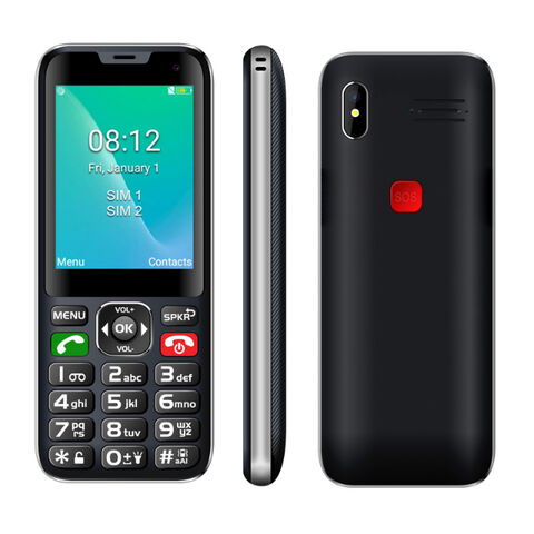 2.8 Inch Volte Unlocked 4g Feature Phone Dual Sim Big Battery Keypad 4g ...