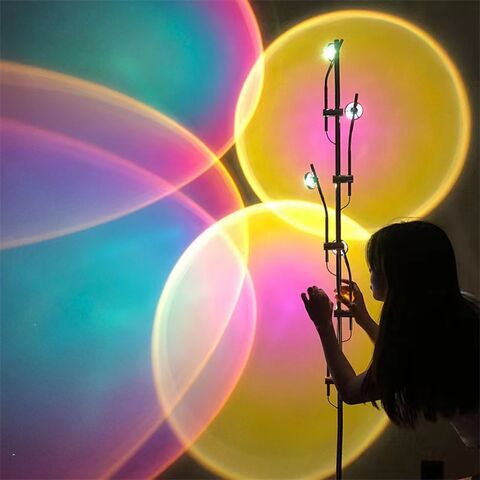 Buy Wholesale China Light Shadow Floor Lamp Sunset Projection Standing ...