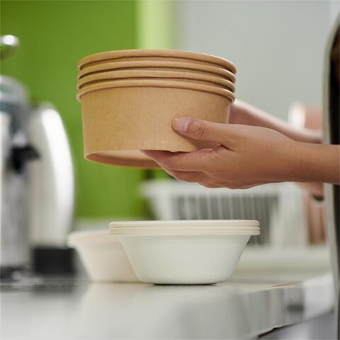 Buy Wholesale China Paper Bowl Cup Factory Disposable Custom Logo ...