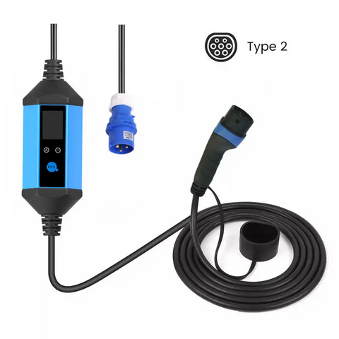 Buy Wholesale China Fast Home Portable 7kw 32a Cee Plug Ev Charger Car ...