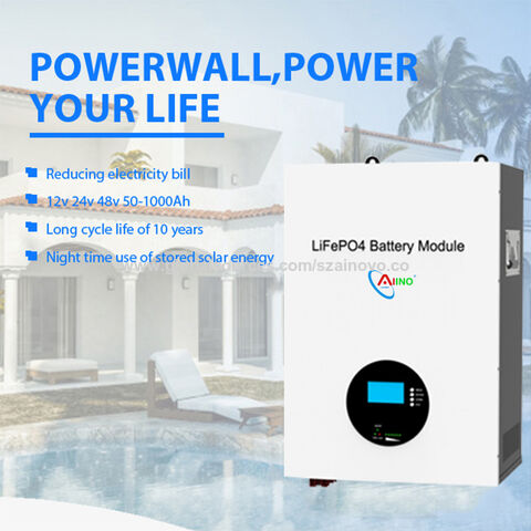 Buy Wholesale China 16s1p 48v 100ah Battery Pack Solar Energy Systems ...