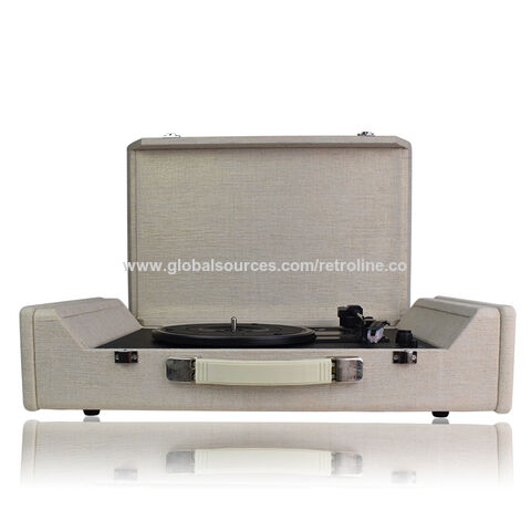 Buy Wholesale China High Quality Suitcase Turntable Player Leather ...