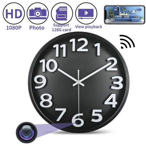 Buy Wholesale China 1080p Hd Wifi Mini Camera Wireless Clock Camera ...