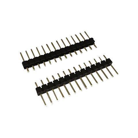 Buy Wholesale China 1mm 2mm 2 4 20 40 Pins Way Header Pcb 1.27 2.54 Pitch Smd Smt Male Single ...