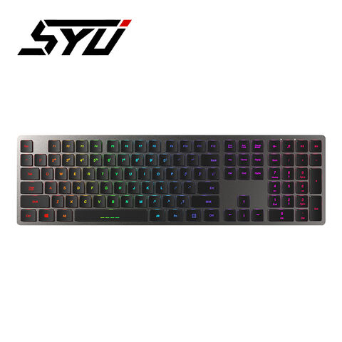 Buy Wholesale China 108 Keys Portable Bluetooth Keyboard Wireless Rgb ...