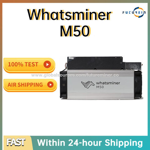 Buy Wholesale China Brand New Whatsminer M50 28w/t 29w/t 110t 112t 114t ...