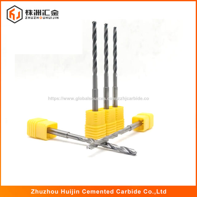 Solid Carbide Internal Cold Drill Carbide Drill Bits Twist Cold Dilling ...