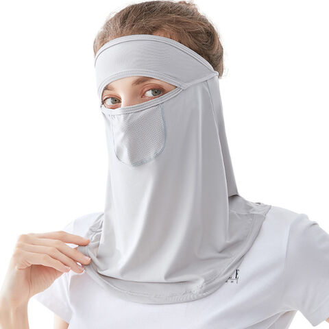 Buy Wholesale China Anti-uv Face Mask Hanging Ear Neck Face Scarf ...