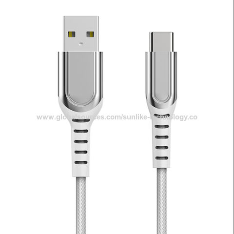 Buy Wholesale China Usba To Usb C 2.0 Cable, Metal Shell With Braided ...