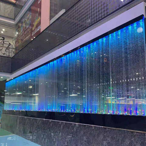 Buy Wholesale China Waterfall Panel Led Lights Acrylic Water Bubble ...