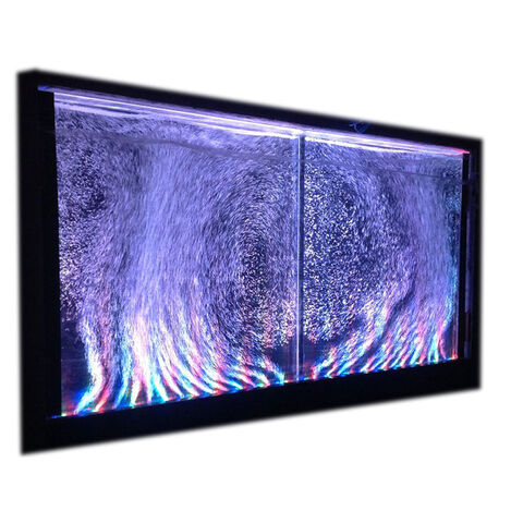 Buy Wholesale China Custom Led Acrylic Digital Water Bubble Panel ...